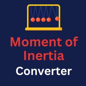 Moment of Inertia Converter Online - toolU.me