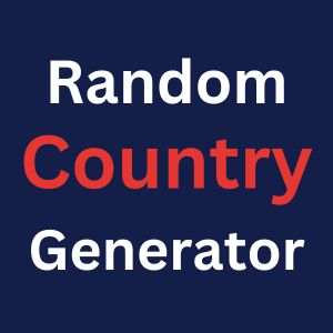Random Country Generator Online - toolU.me
